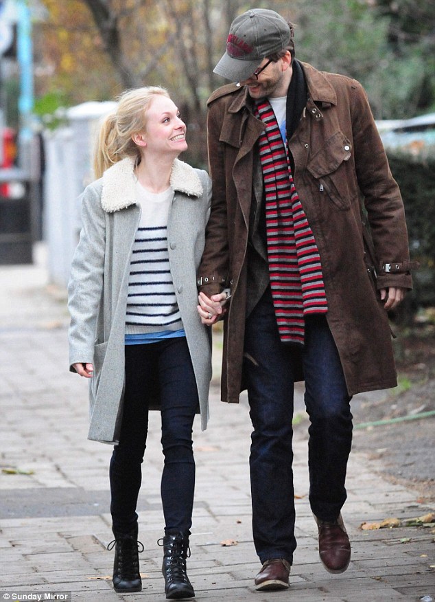 Hello Im The Doctor David Tennant And Georgia Moffett Show Off His And Hers Rings After New