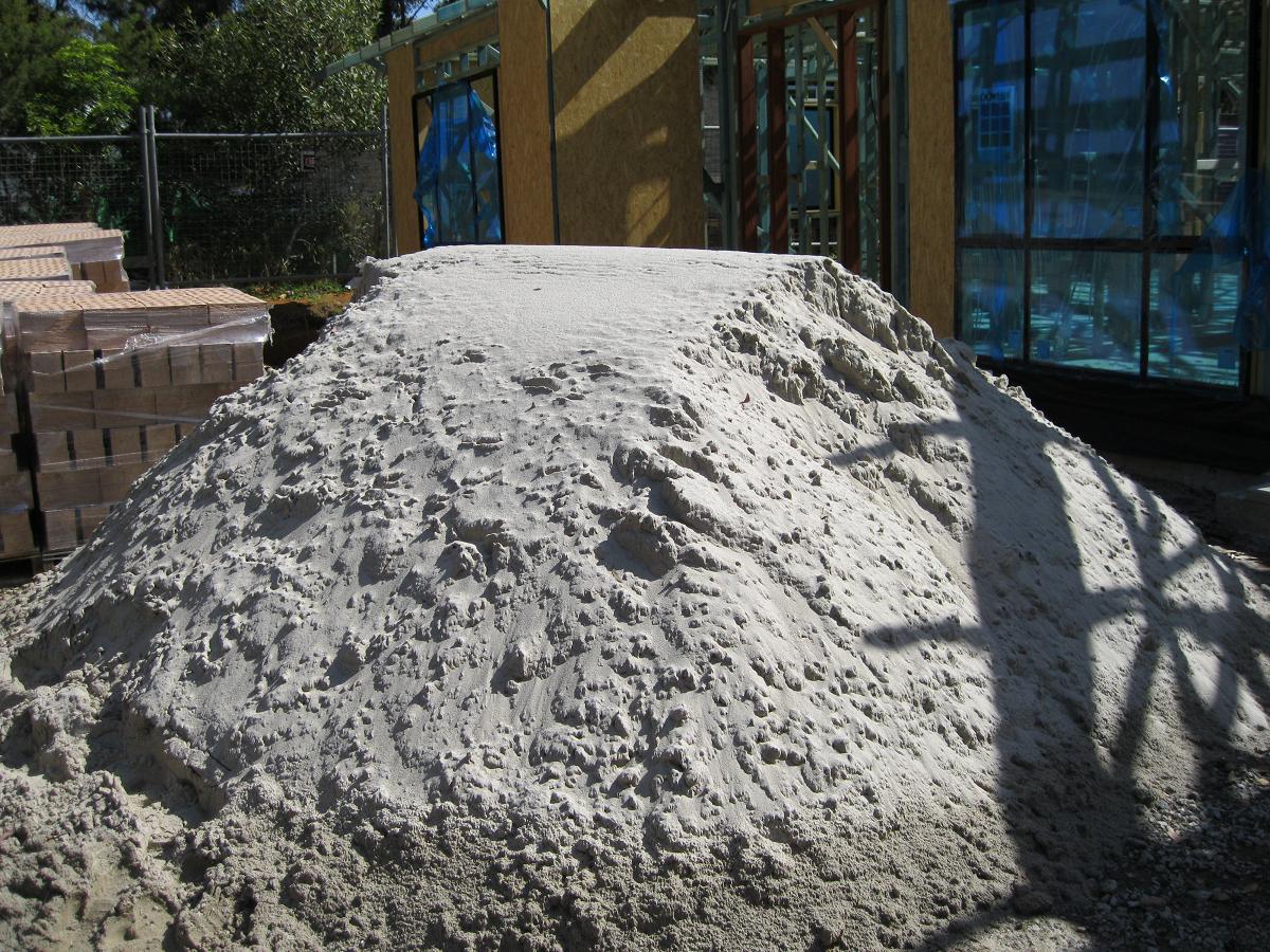 Our Masterton Sirocco 7 @ Mystery Bay: Sand & cement delivered ...