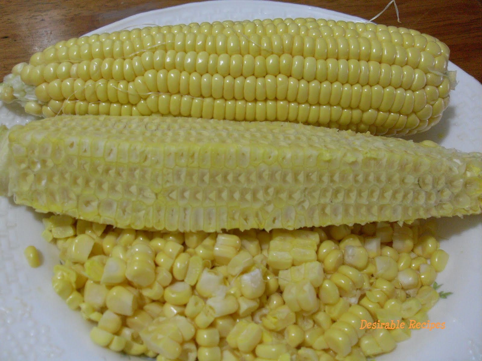 Steamed Sweet Corn