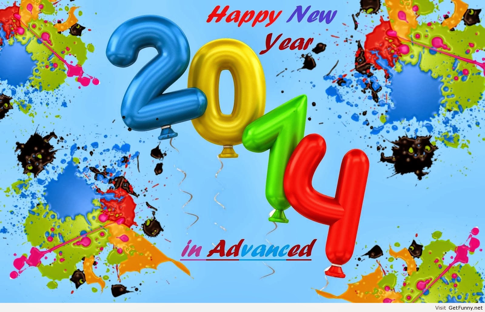 Happy New year 2014 wallpapers for PC - rebsays