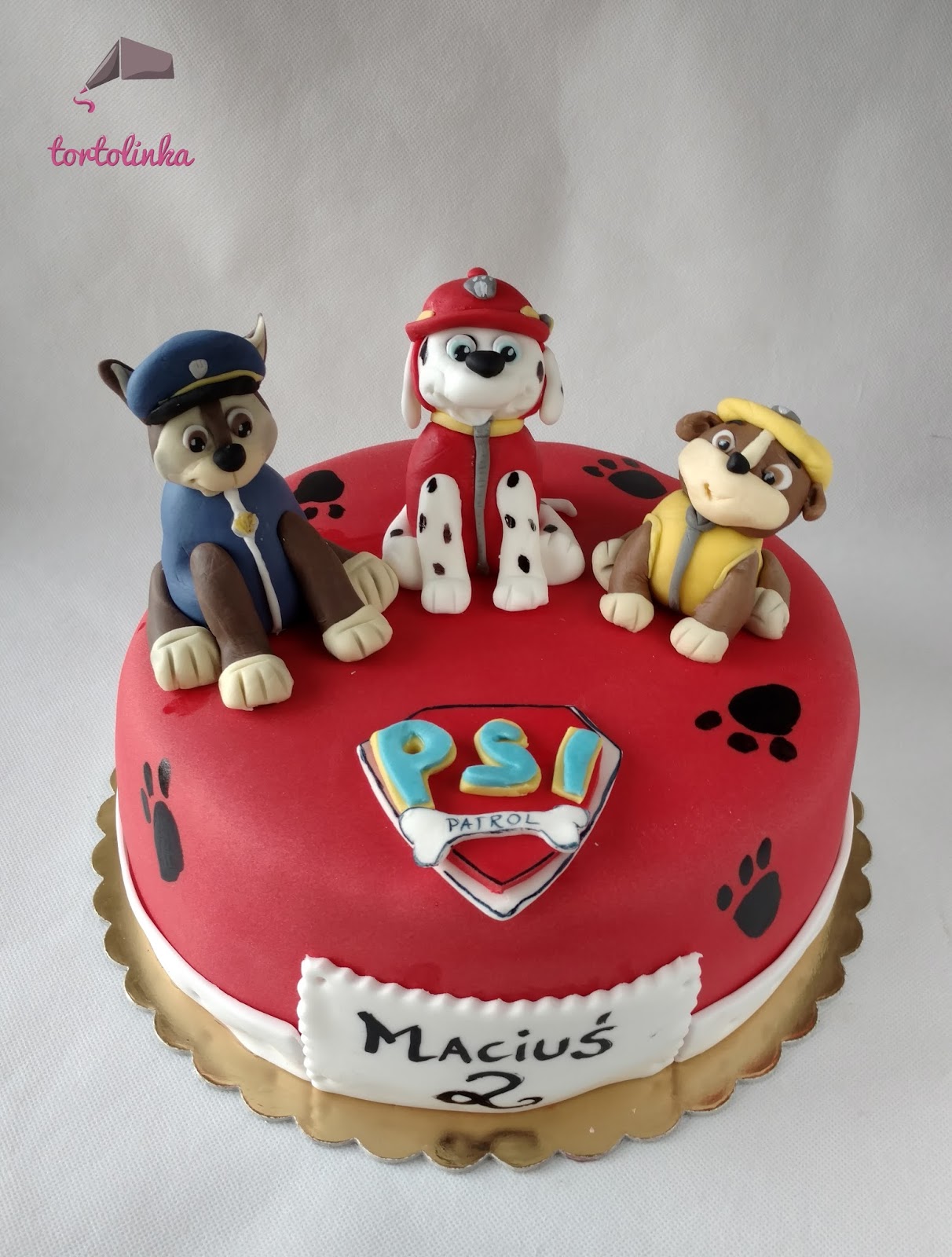 Tortolinka - torty artystyczne :): Tort psi patrol 2