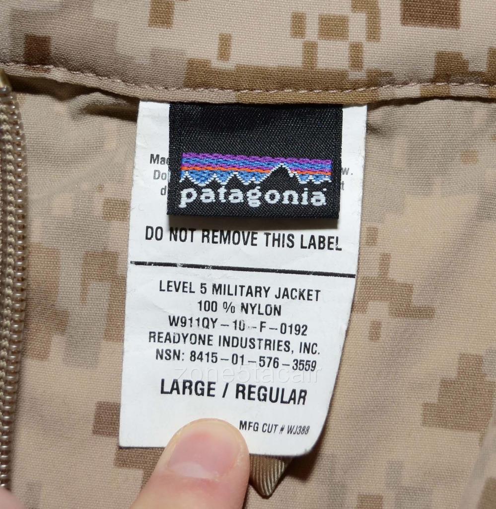 Webbingbabel: Patagonia AOR1 PCU L5 Soft Shell Jacket