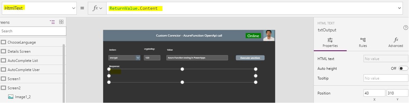 Create and configure custom connectors for PowerApps and MSFlow from AzureFunctions