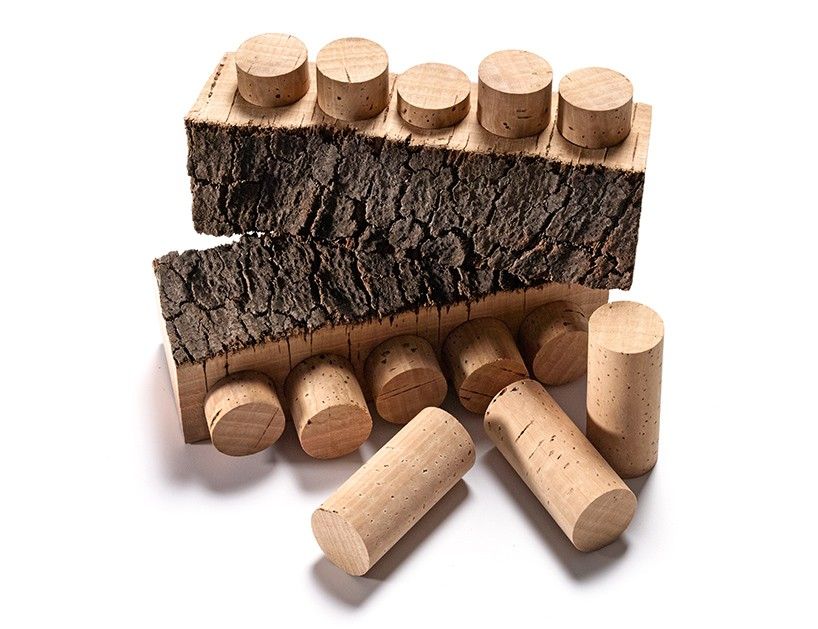 The major role of an agglomerated cork stopper