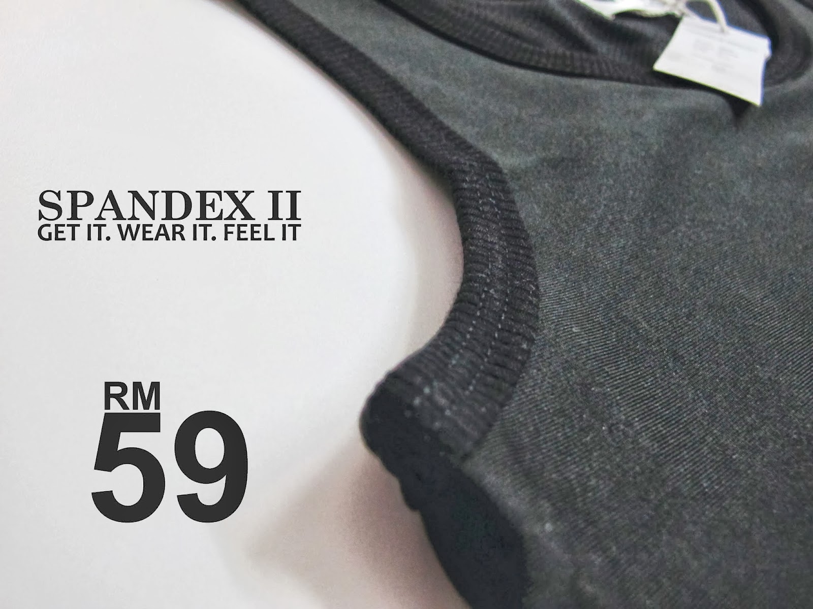 SPANDEX II, Rm59 HALF CUT TOMBOY CHEST BINDER MALAYSIA ~ TBPENKSTORE