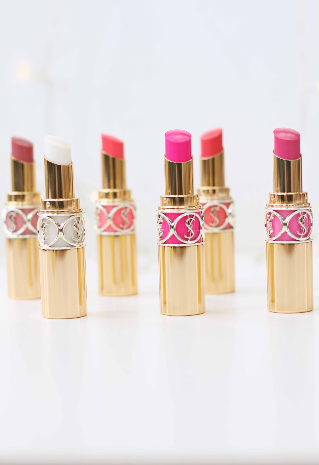 YSL Rouge Volupté Shine Oil Lipsticks - Corrie Bromfield