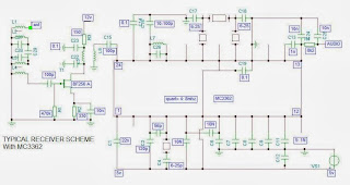 Experimente Radio de YO6NM: SCHEMA RECEIVER MC3362