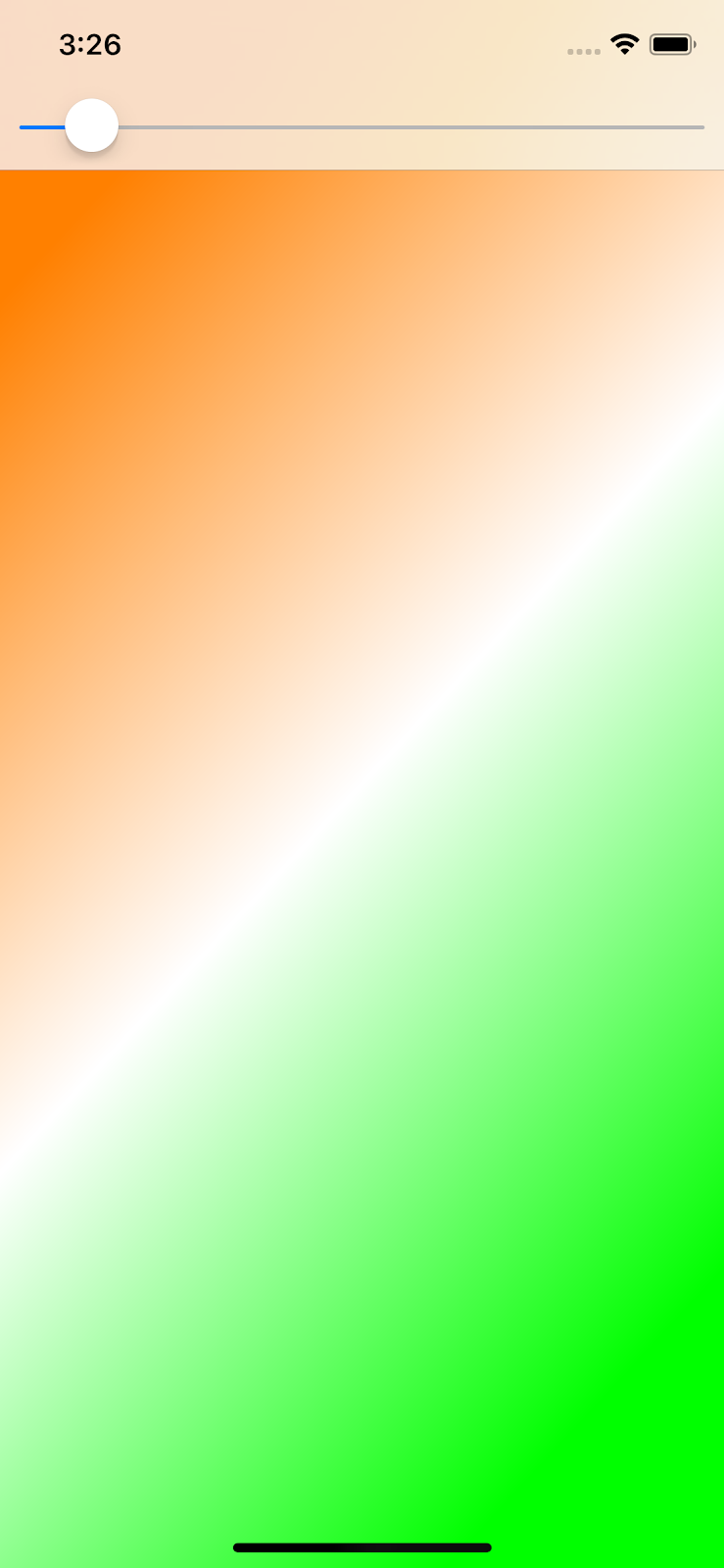 How to create a gradient layer view in swift?