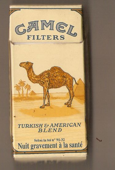 Συλλογή από πακέτα τσιγάρων: Camel