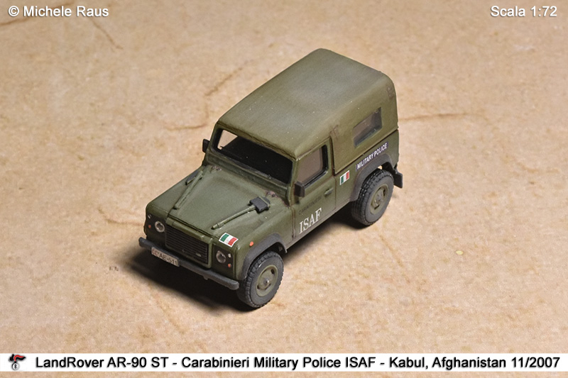 Michele Raus - Modellismo in scala: Land Rover AR-90 ST