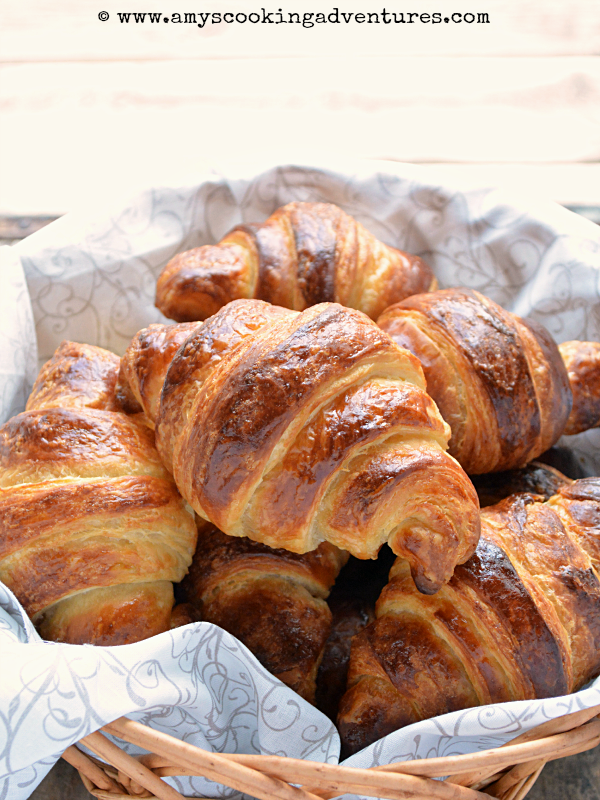 Classic French Croissants #CooktheBooksClub