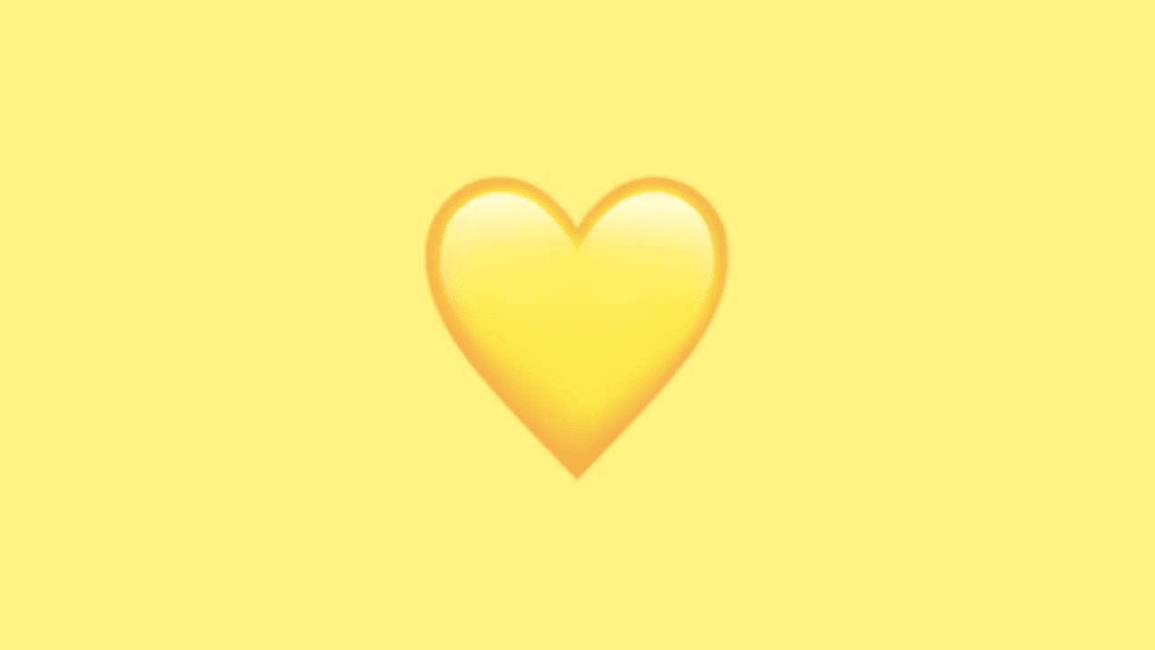 Arti Emoji 💛 Hati Warna Kuning di Snapchat - ID Harvest