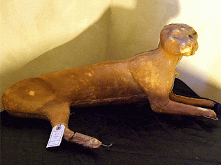 Pandora's Parlor: Vintage Taxidermy Bobcat Forms