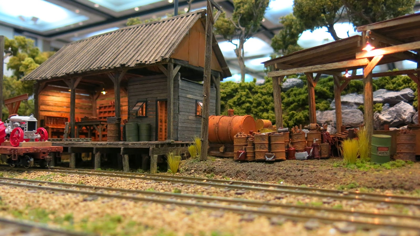 Geared Steam: Dallas Area Train Show Jan 2015