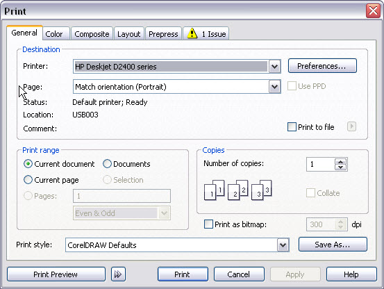 Color Management pada CorelDRAW X5 | Belajar CorelDRAW