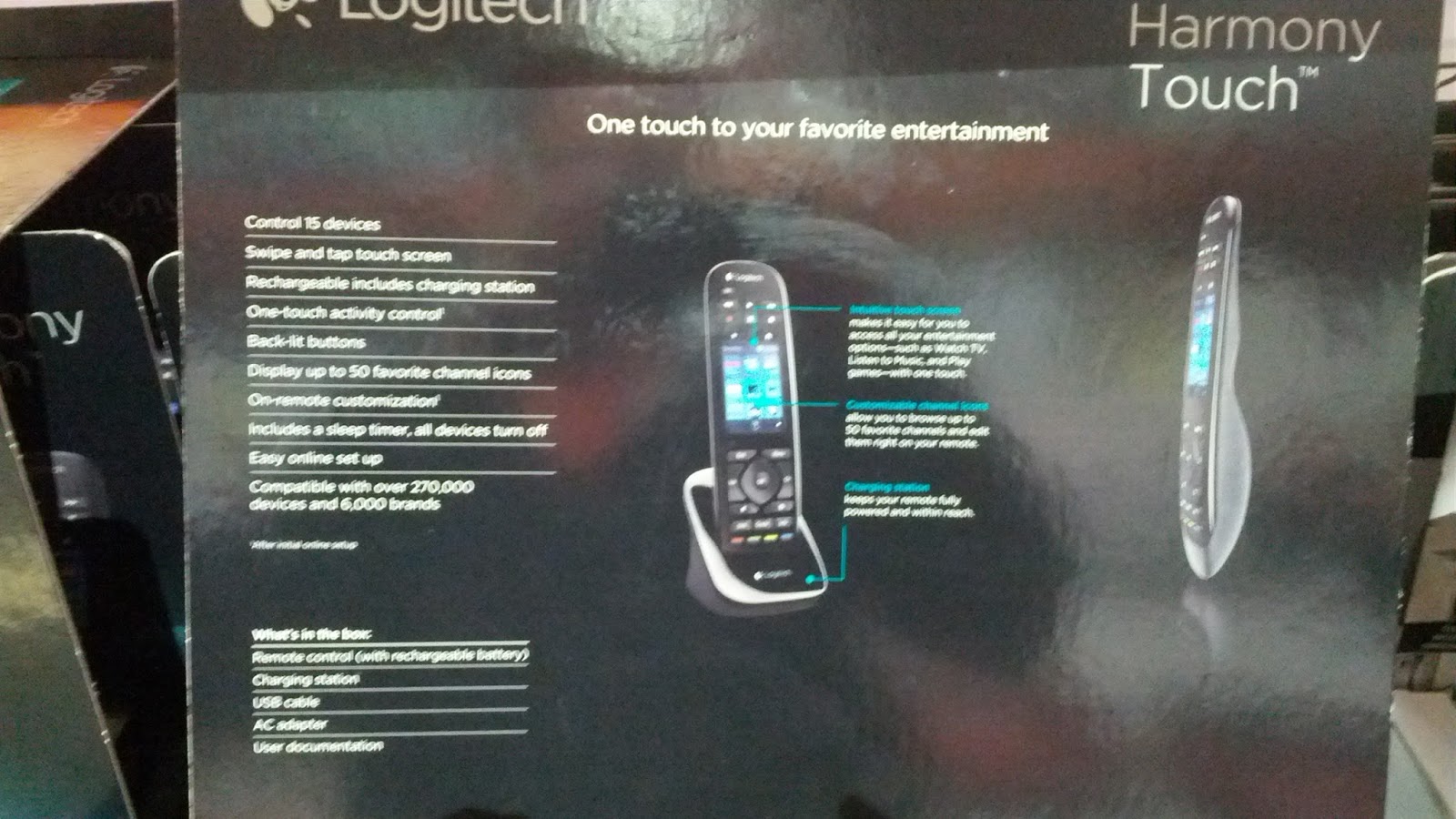 Logitech Harmony Touch Advanced Universal Remote | Costco Weekender