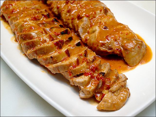 ricetta e ricette: Filetto di maiale al miele. Secondi di Natale facili