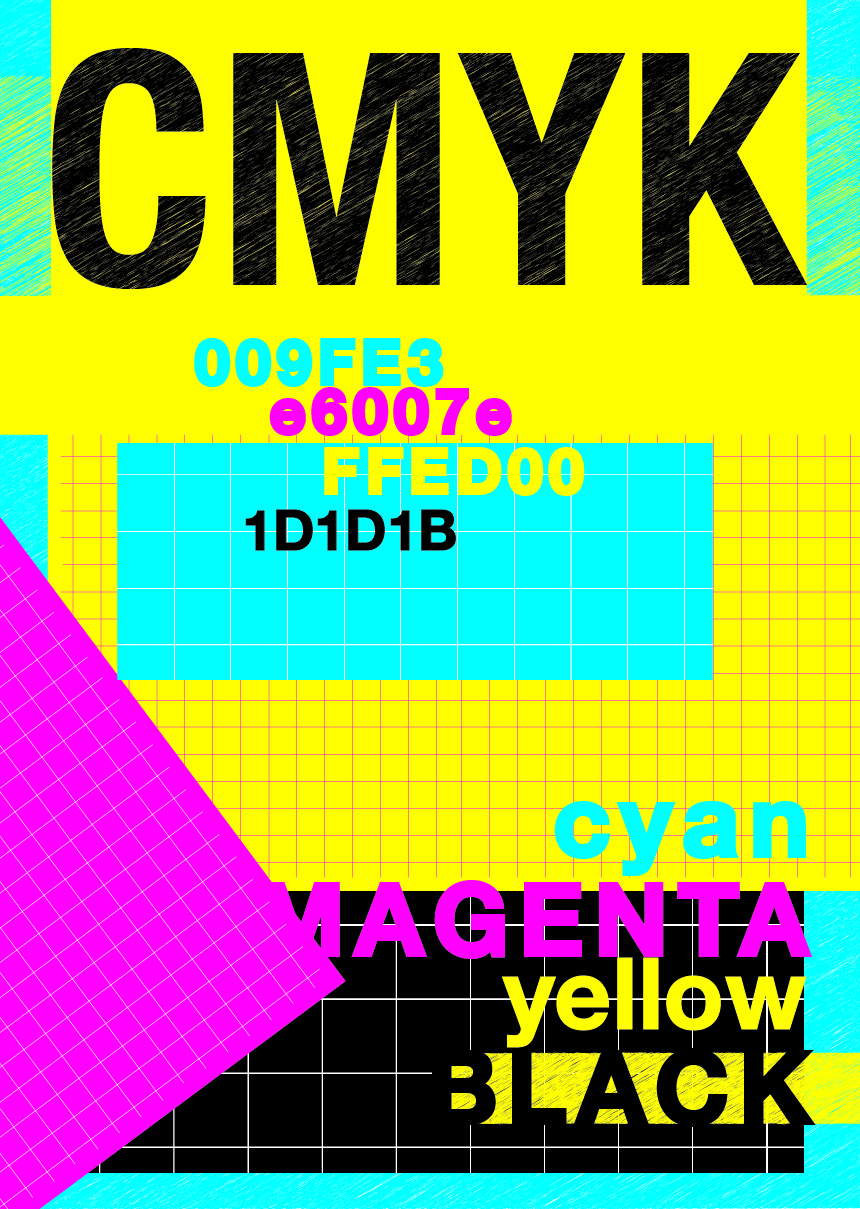 je veux devenir un meilleur graphic designer...!: CMYK - Development