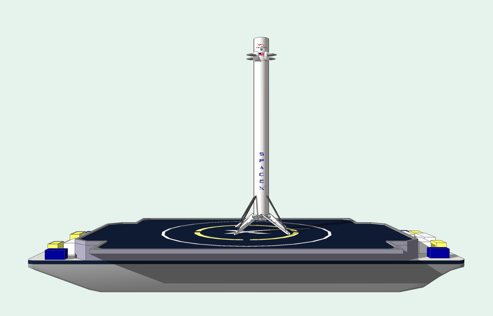 Cosmiste: SpaceX Unveils Autonomous Drone Ship