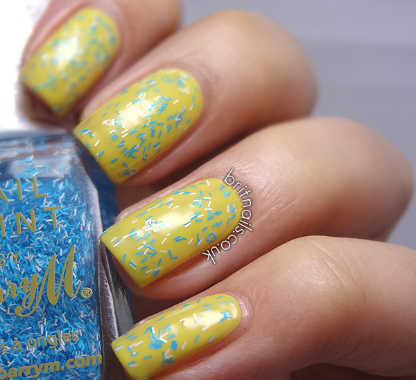 Barry M Confetti Nail Effects - Swatches and Review | Brit Nails