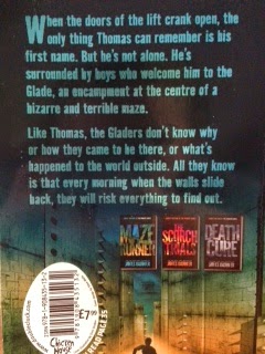 The Girl Named Olivia: Book Review: The Maze Runner by James Dashner