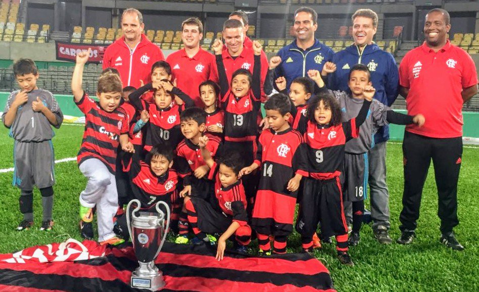 Esporte Rio: CR Flamengo Campeão do Soccer in Rio Sub-7 de 2018