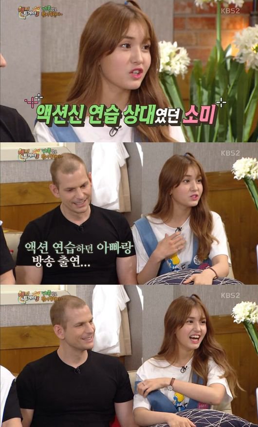 TV: Jun Somi reveals her family on 'Happy Together 3' with father ...