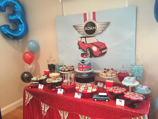 Little Big Company | The Blog: Mini Cooper themed Party by Mes Petits ...