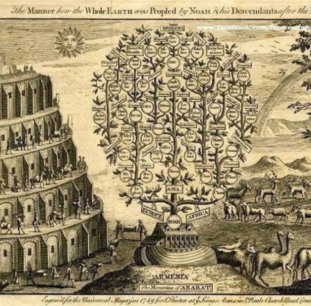 Solomons Blondes: The Flood of Noah and the Tower of Babel