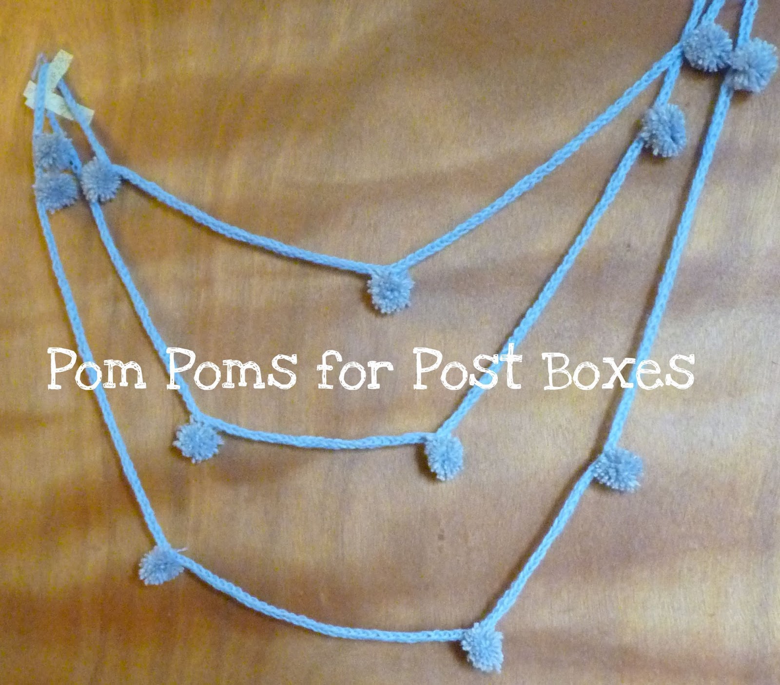 Girl Industries: Pom Poms for Post Boxes
