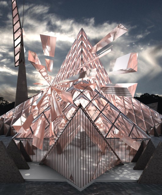 Knorr Architecture Blog: The Architecture of Bruce Goff: Crystal Chapel