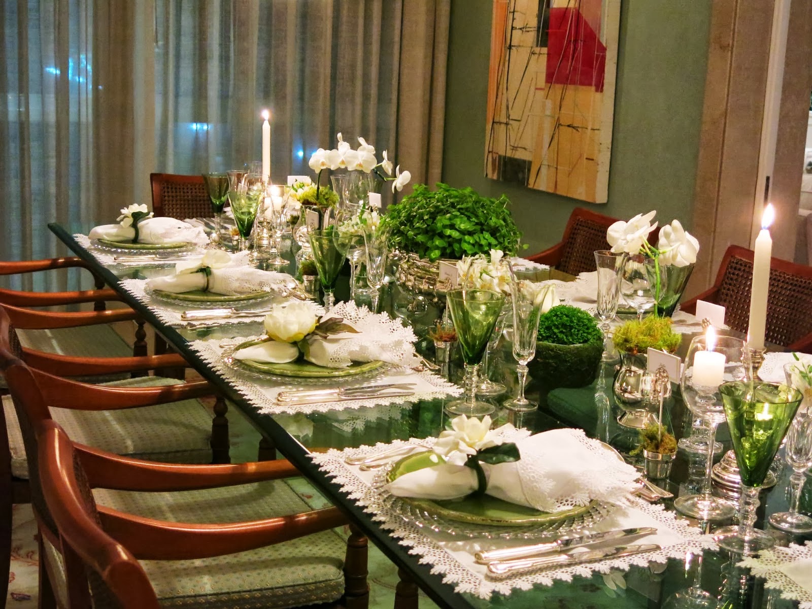 Construindo Minha Casa Clean: Mesas Postas!!! Saiba Arrumar sua Mesa!