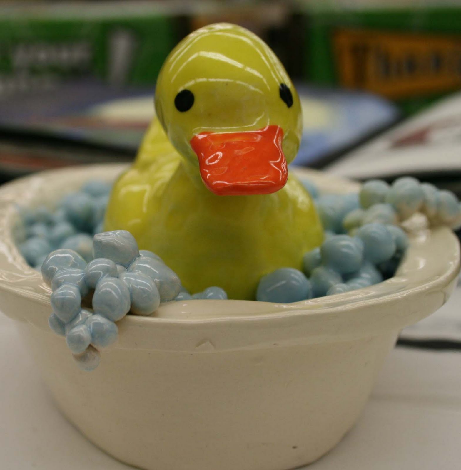 Mrs Macre s Art Class The Yellow Clay Duck That Almost Didn t Happen Mrs Macre s Art Class The Yellow Clay Duck That Almost Didn t Happen