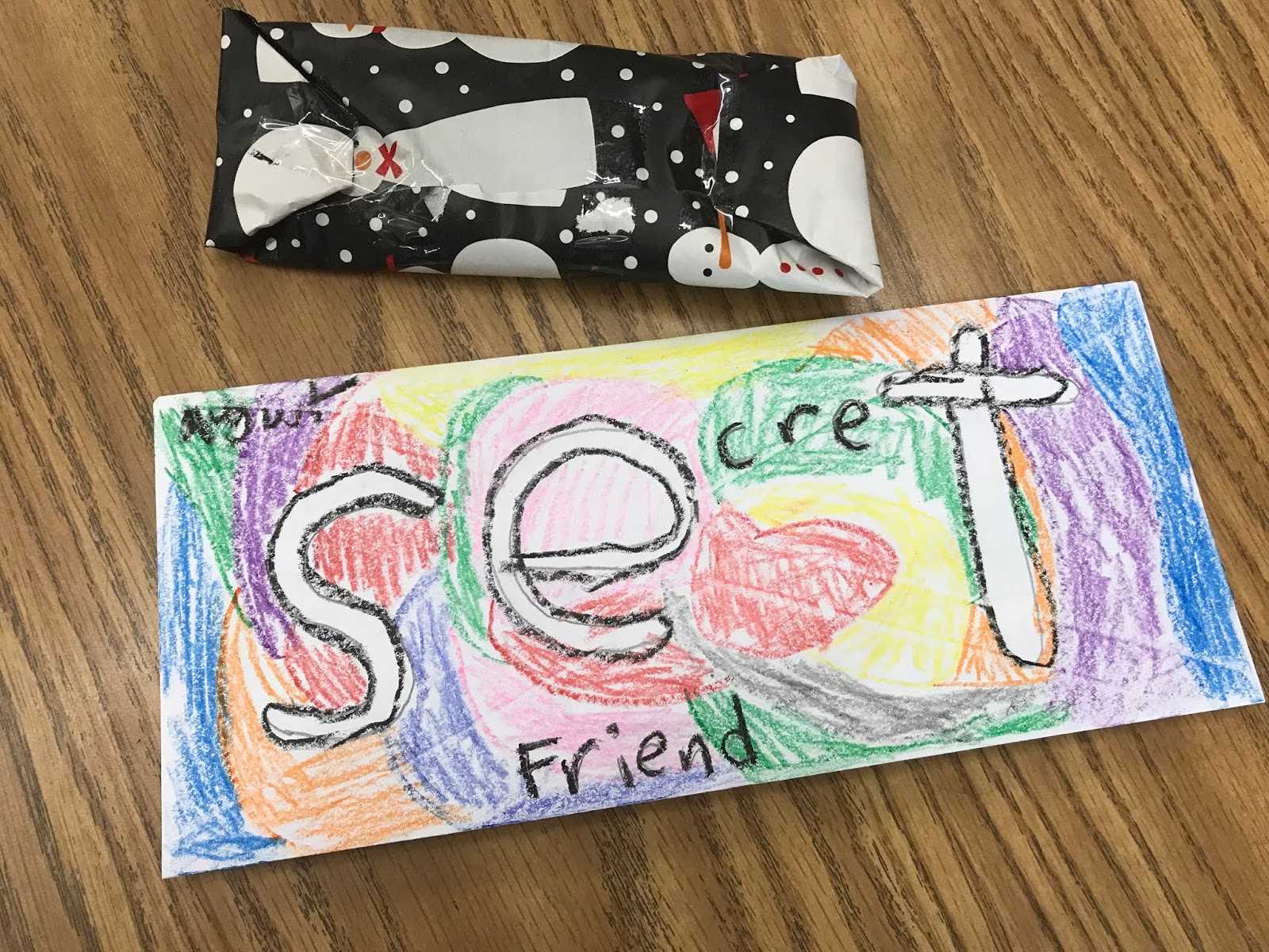 3rd Grade Blog: Secret Friend Envelope letters
