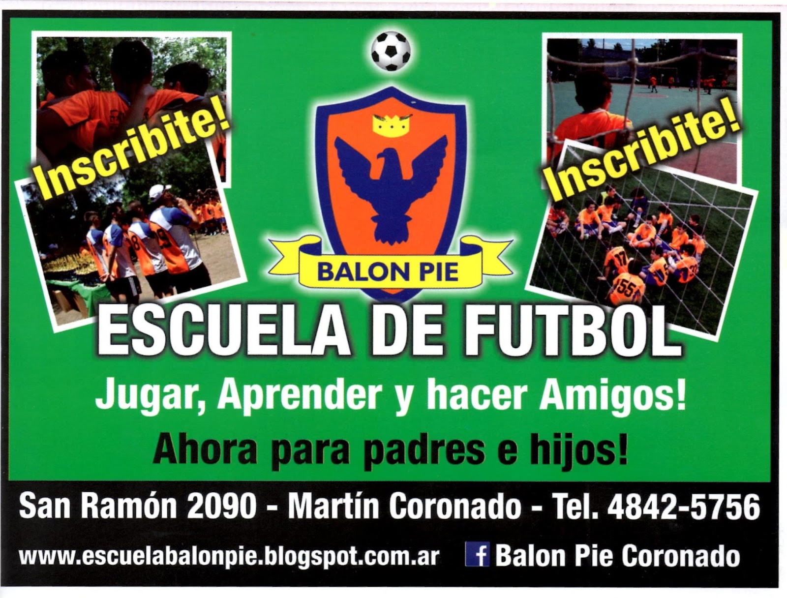 Escuela de futbol BALON PIE