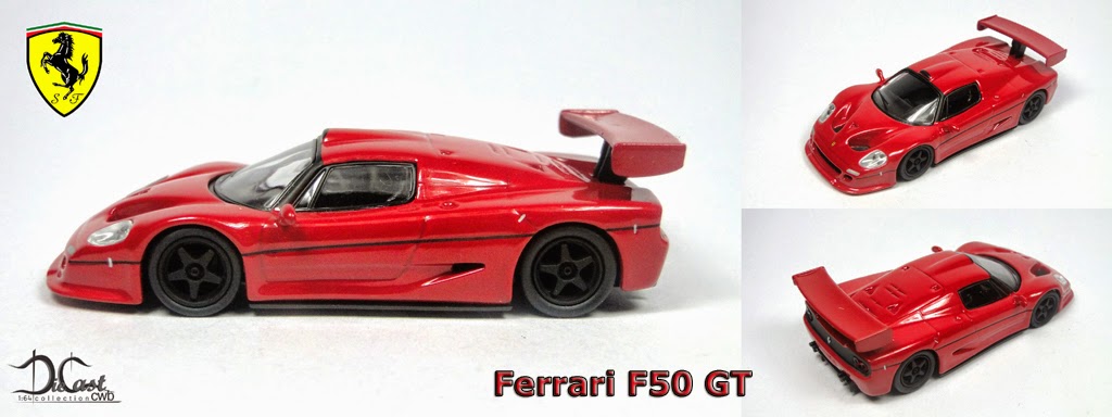 Diecast CWB 1:64 Collection: Ferrari F50 GT
