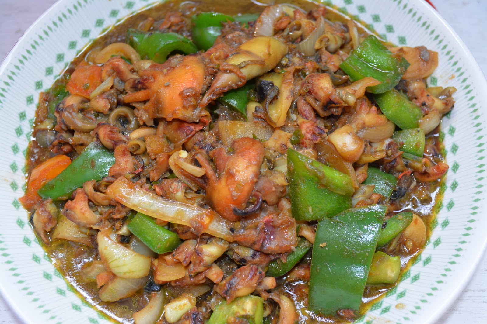 I Am Fatin :. *~: [Recipe - Sabahan] Tumis Pedas Siput Kahanga (makanan ...