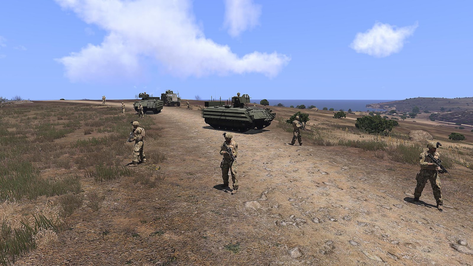 英軍の FV430 Mk.3 APC と MRAP の Ridgeback をコンテンツ移植の Arma 3 用 CUP MOD で予定 ...
