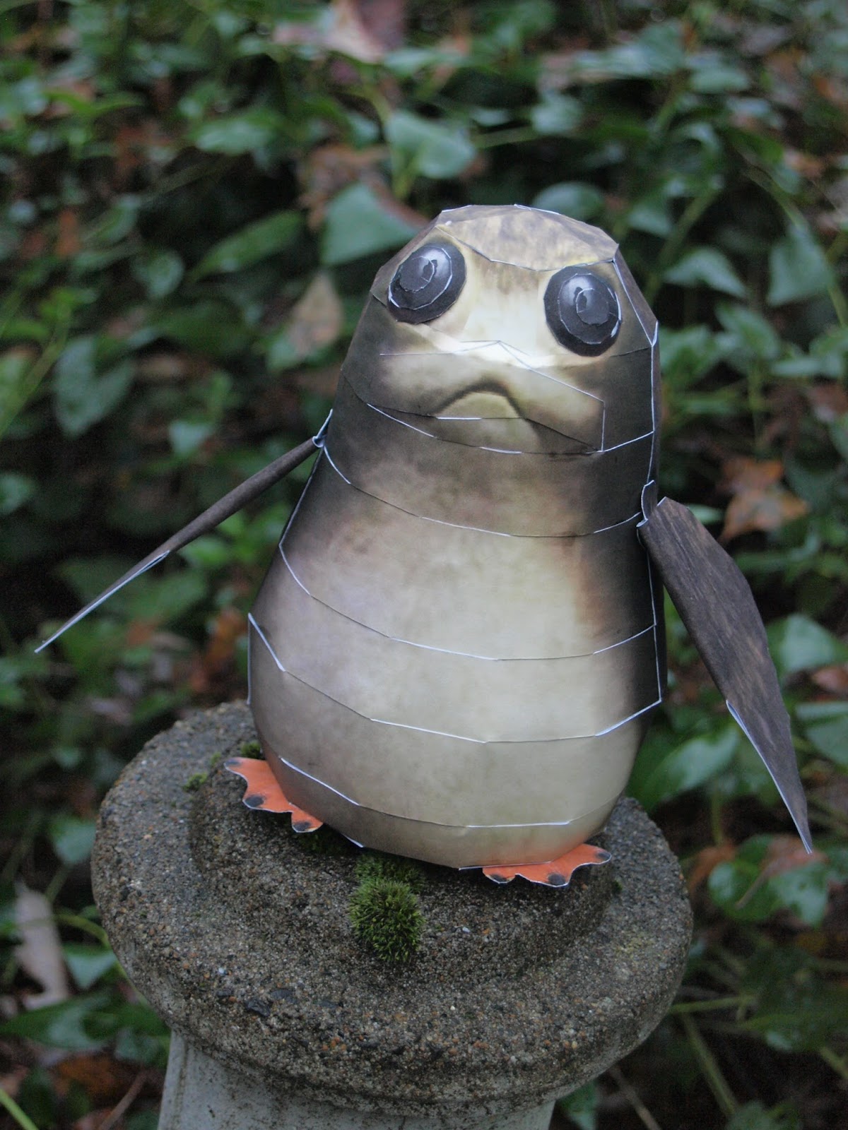 Darkeyedkid's Papermodels and Memos: Porg Papercraft
