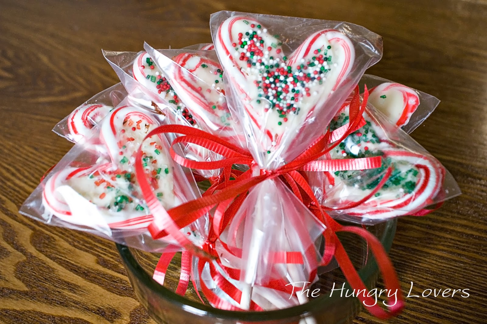 The Hungry Lovers: Candy Cane Lollipops