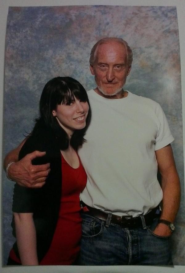 Actor Charles Dance: Charles was at the London film and comic con, July ...