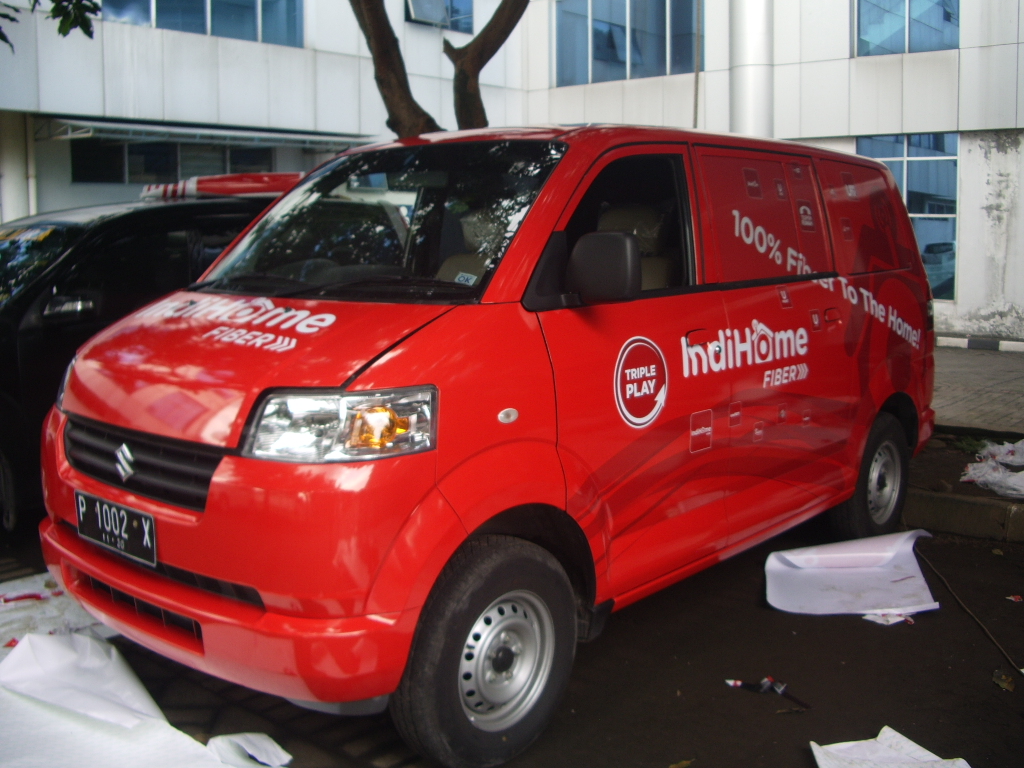 Branding Mobil Surabaya Indihome - Ita production - yasin murah