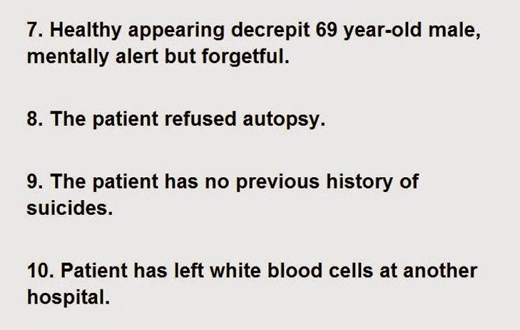 30 Unexpected Sentences Found In Patients Hospital Charts