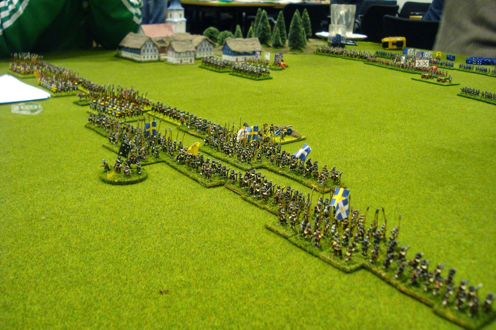 Pijlie´s Wargames Blog: More 10mm Pike & Shotte: Battle of Fleurus AAR