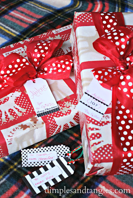 PLAN A PRETTY PRESENT PARTY | Dimples and Tangles
