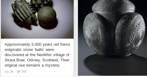origenes: Carved stone objects from Scotland - esferas