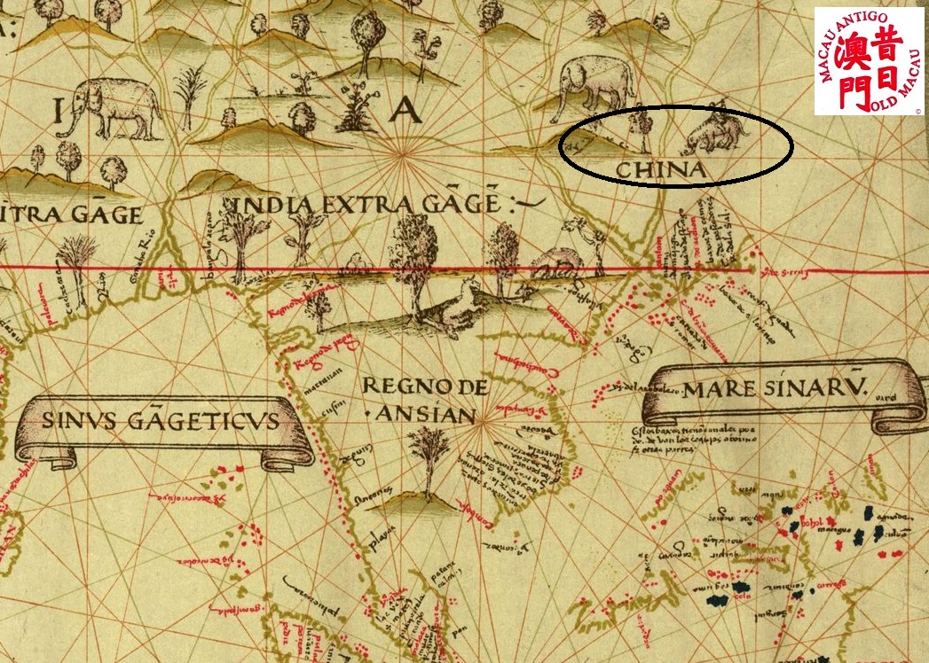 Macau Antigo: O Mapa de Diogo Ribeiro: 1527