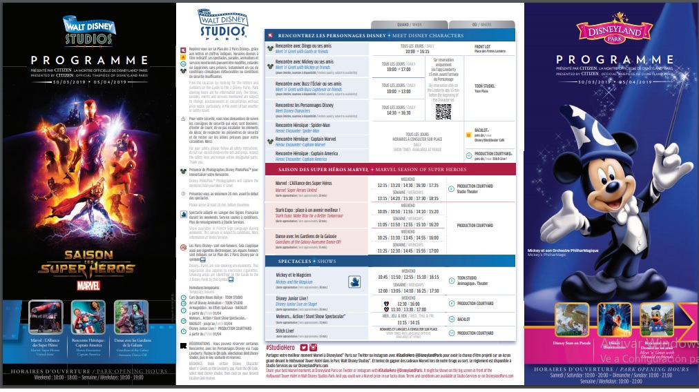 PLANET DISNEY FOREVER: PROGRAMA DEL 30 DE MARZO AL 5 DE ABRIL 2019