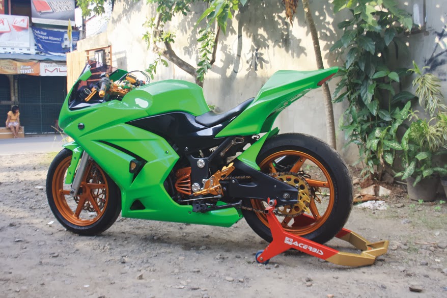 30+ Ide Modifikasi Ninja 250 Jadi Bobber