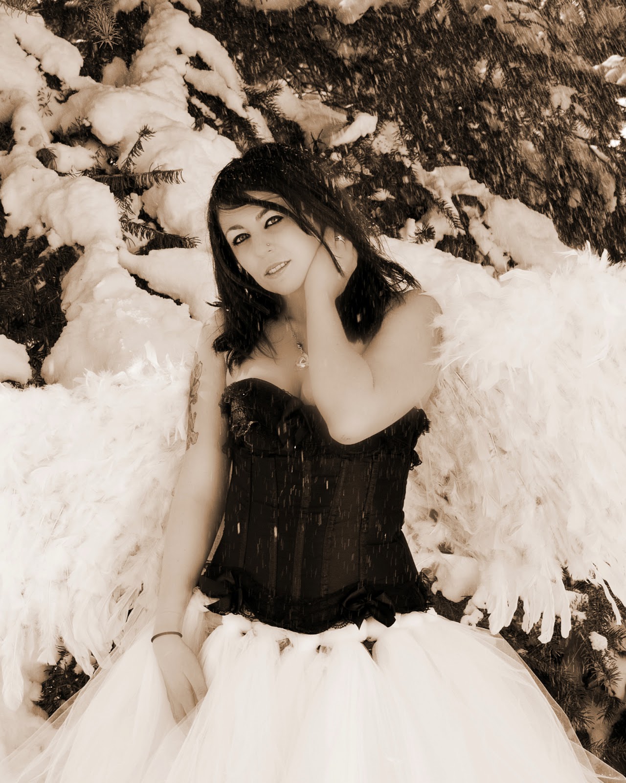 Jacque Russell Imagery: Destinee Playing in Snow ~ Jacque Russell ...